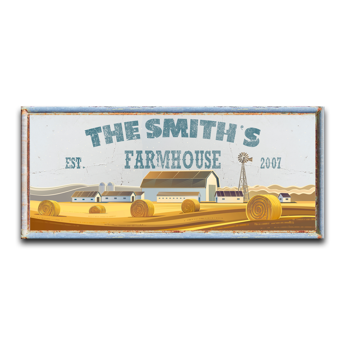Farmhouse - Custom Canvas Art – Craft My Sign