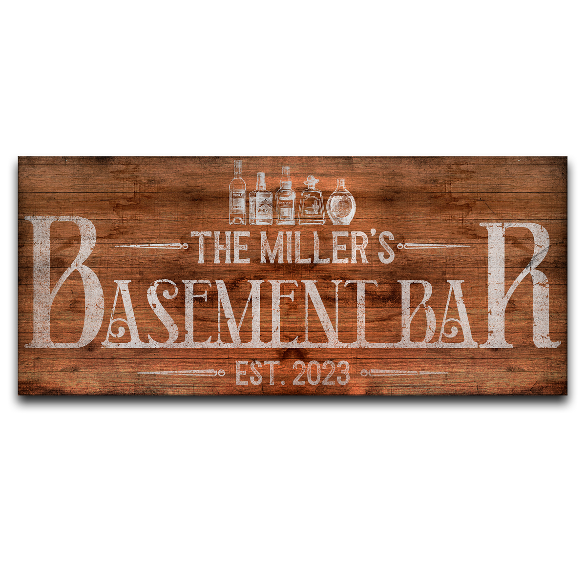 Basement Bar I - Custom Canvas Art – Craft My Sign