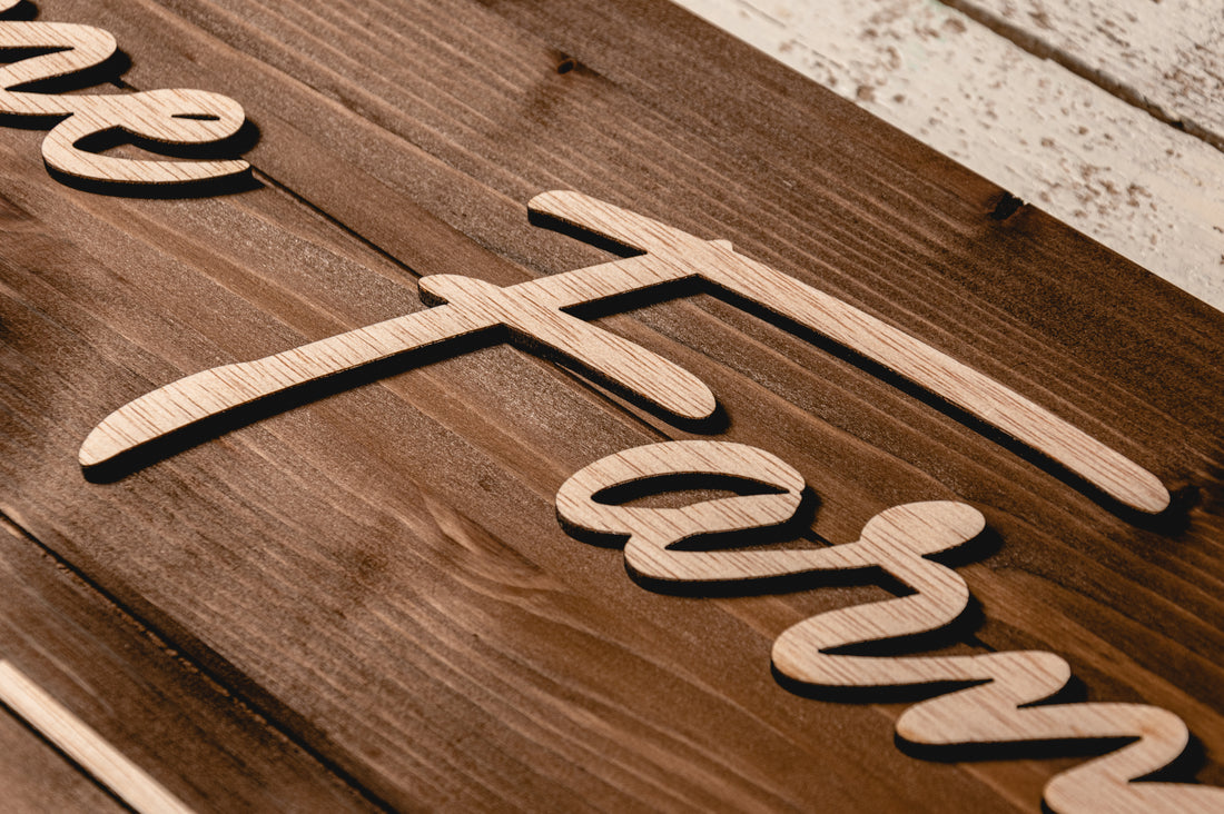 Custom Wooden Sign by Craftmysign – Craft My Sign