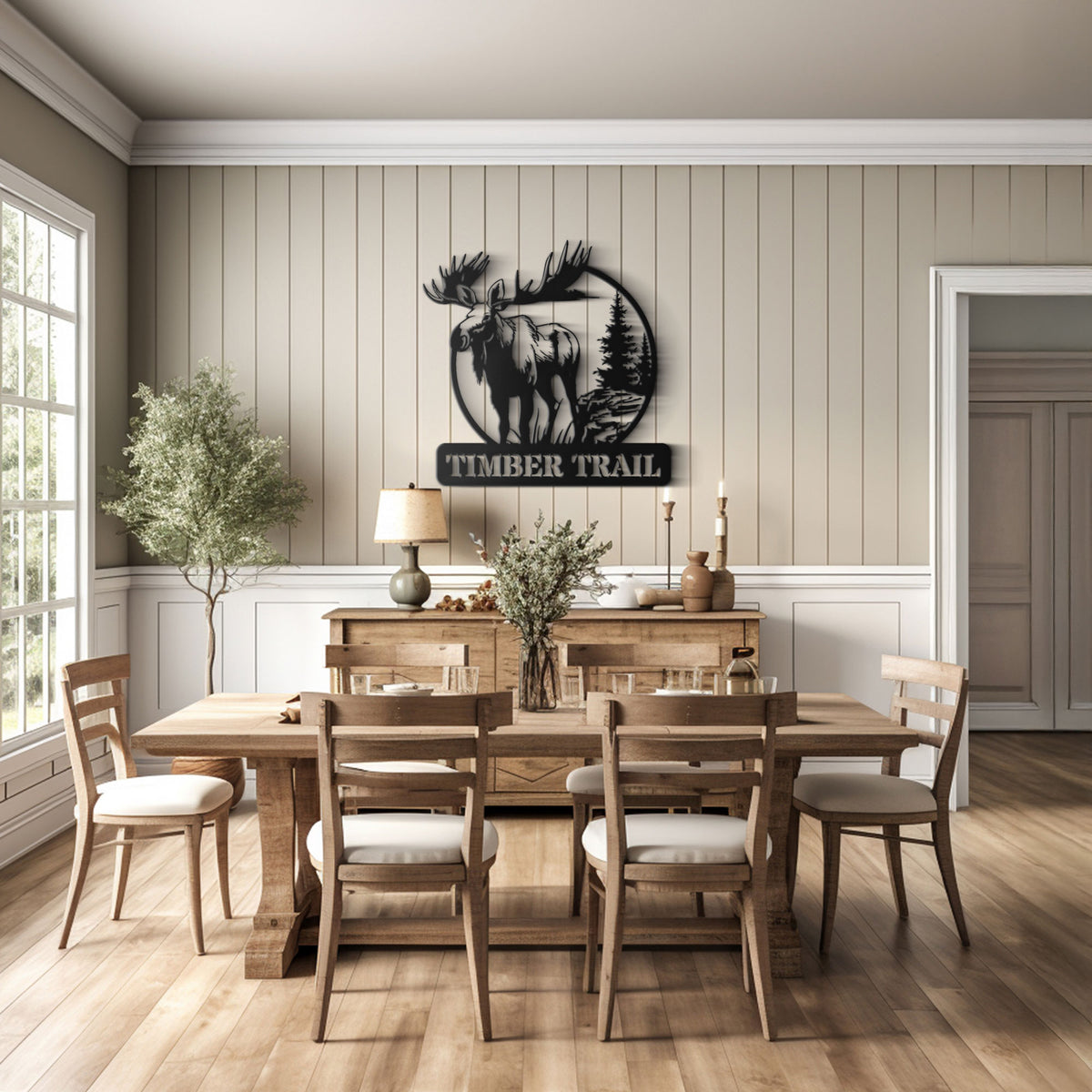 Moose Custom Outdoor Metal Sign by Craftmysign – Craft My Sign