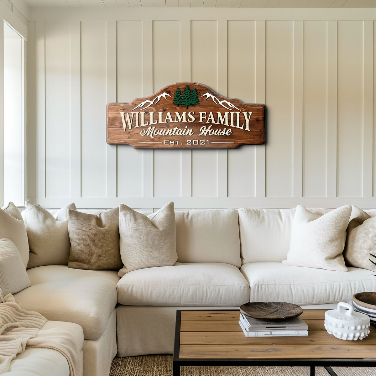 Custom Mountain House Sign by Craftmysign – Craft My Sign