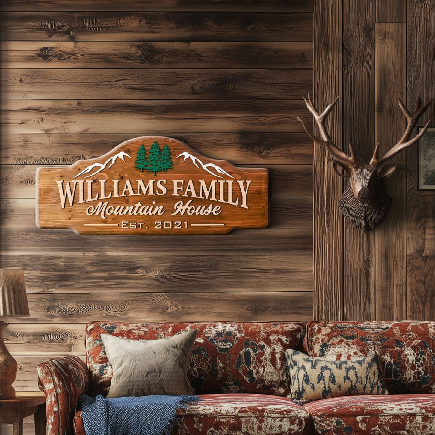 Custom Mountain House Sign by Craftmysign – Craft My Sign