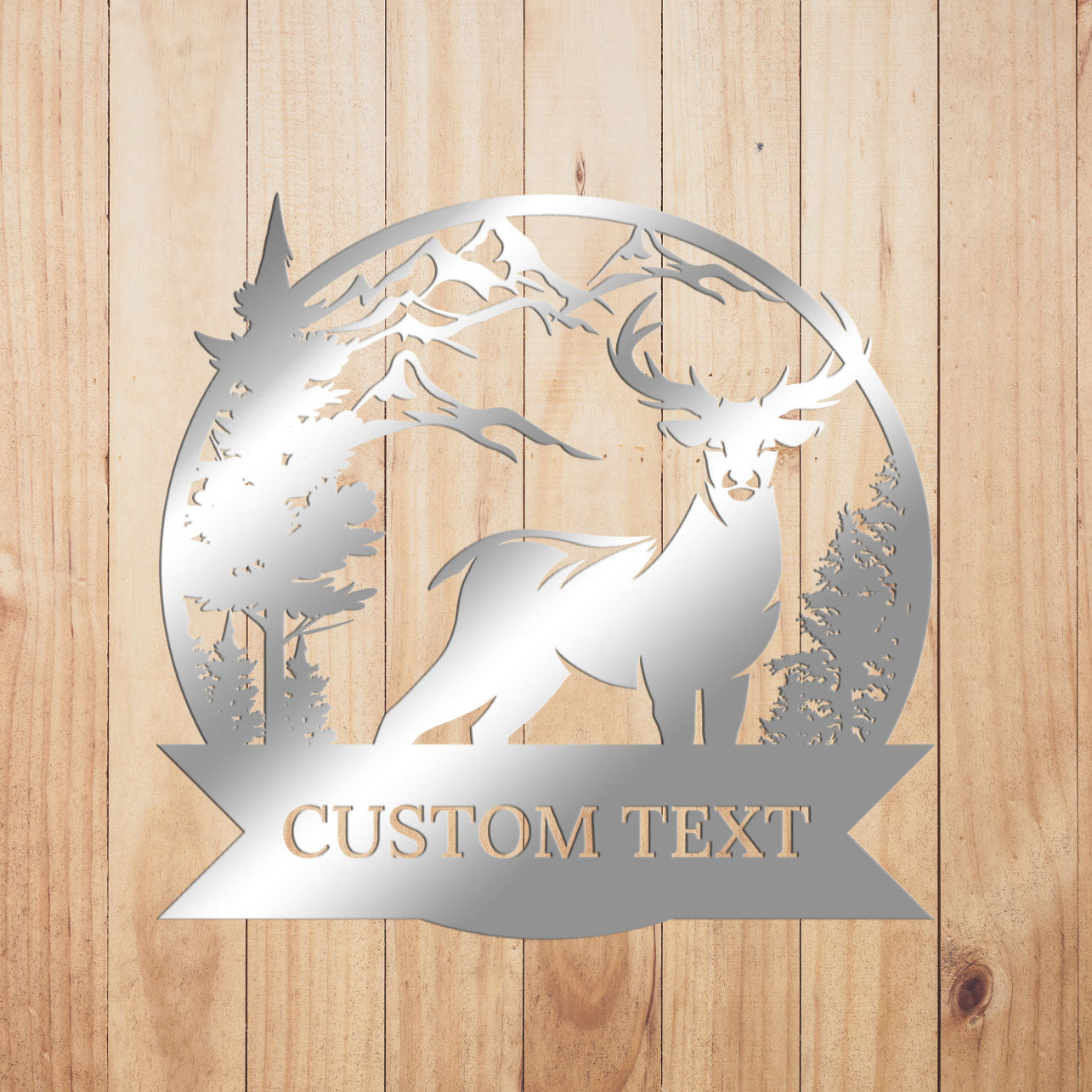 Custom Deer Hunting Metal Sign by Craftmysign – Craft My Sign