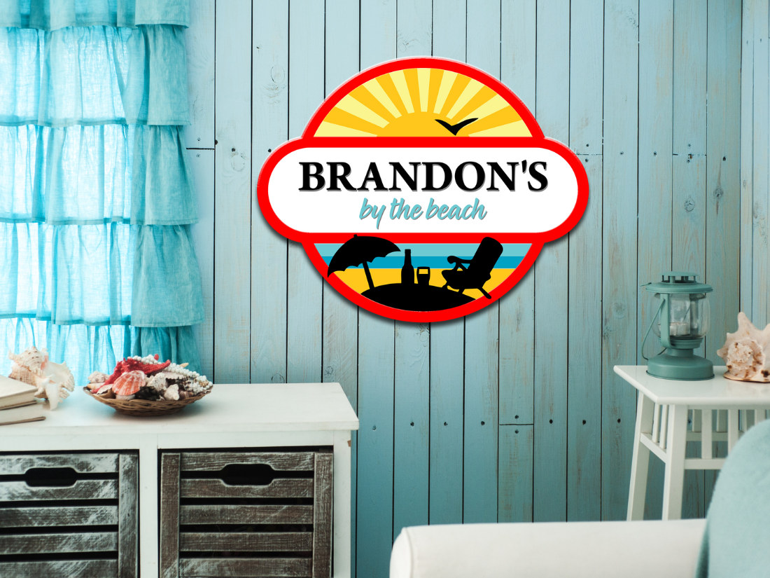 Beach Sign - Custom Sign - Personalized Sign – Craft My Sign