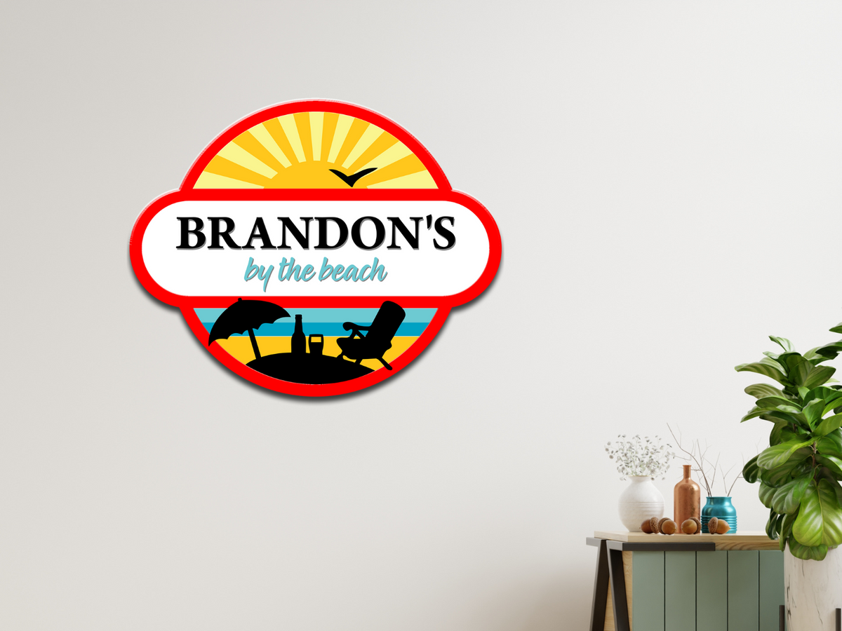 Beach Sign - Custom Sign - Personalized Sign – Craft My Sign