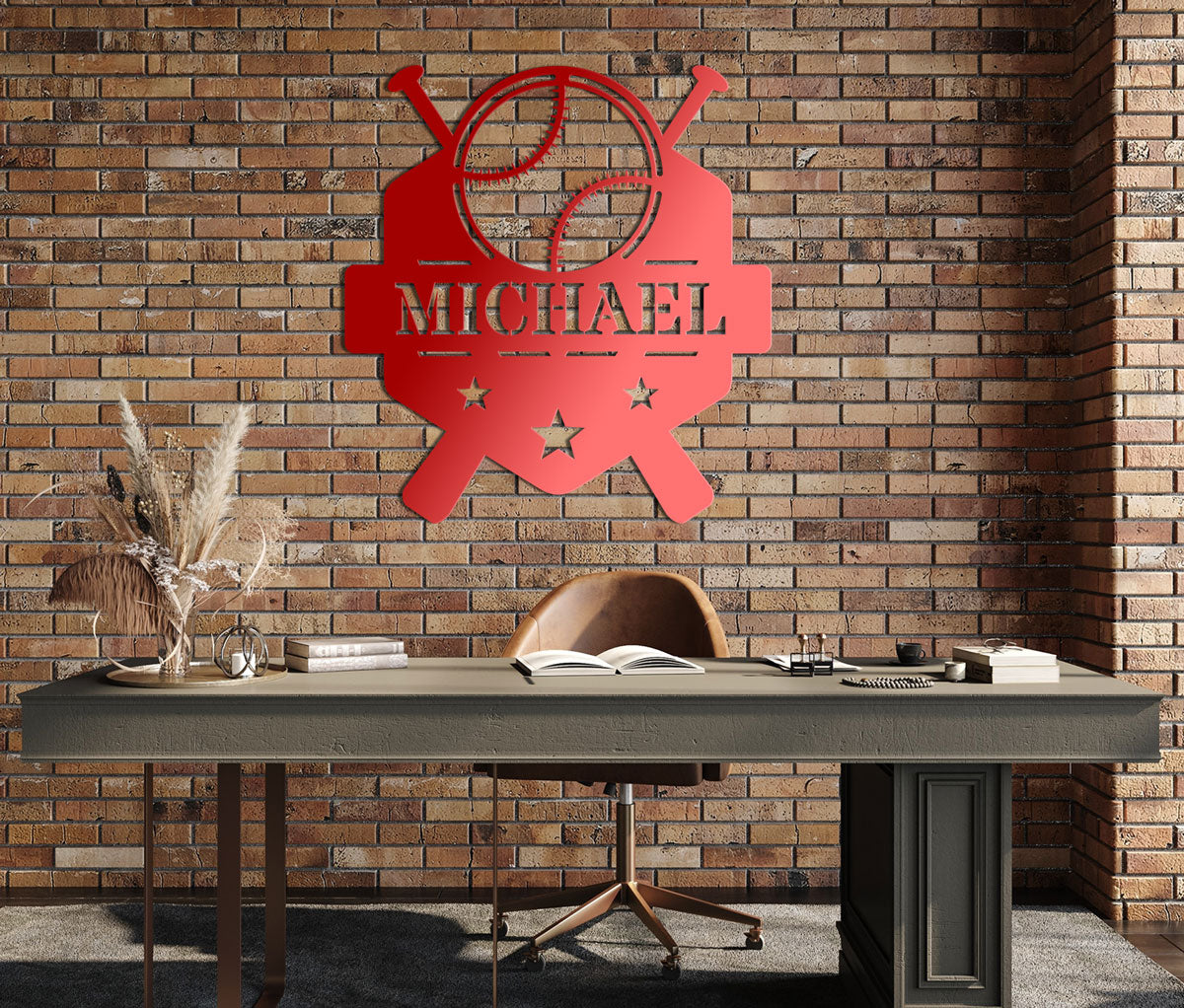 Custom Baseball Metal Sign by Craftmysign – Craft My Sign