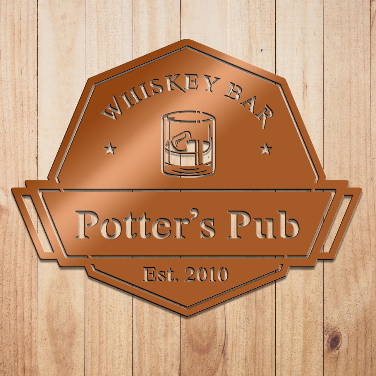 Custom Whiskey Sign by Craftmysgin – Craft My Sign