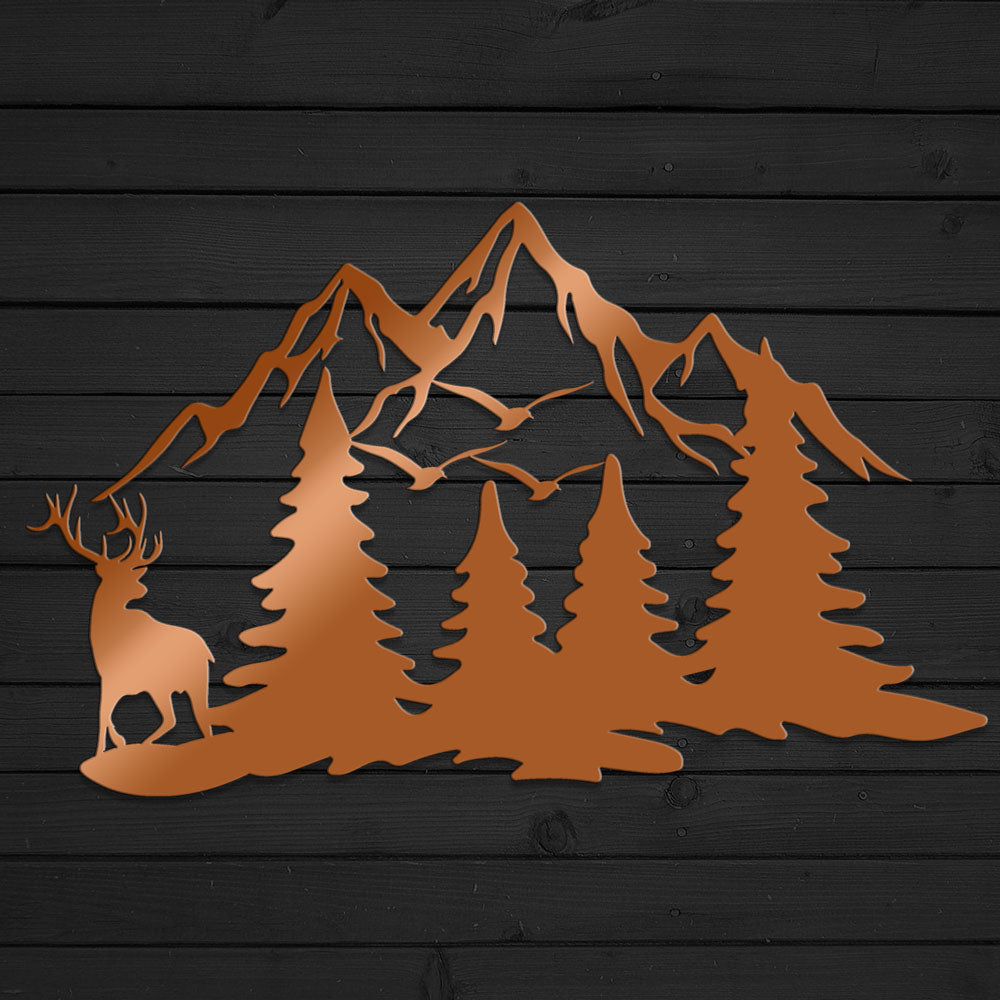 Deer Sign I Custom Outdoor Metal Sign by Craftmysign – Craft My Sign