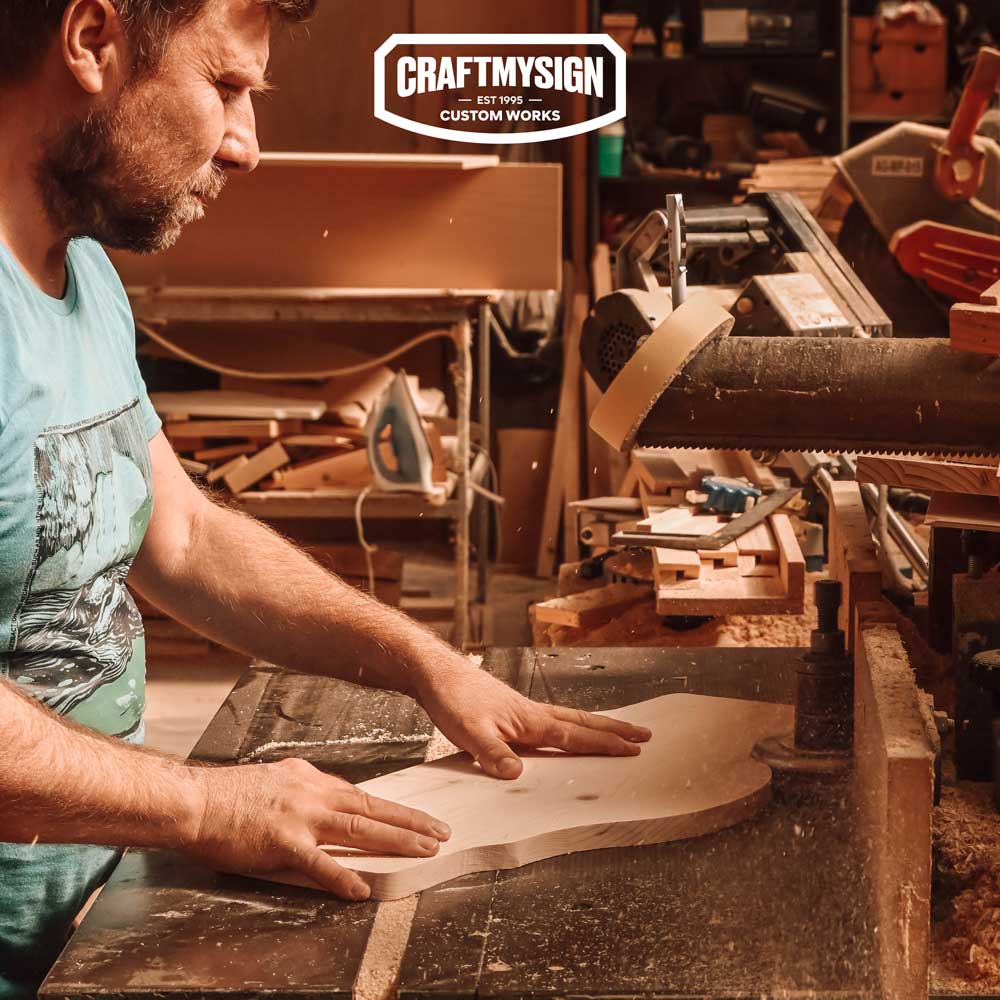 Wreath Custom Wooden Sign by Craftmysign – Craft My Sign