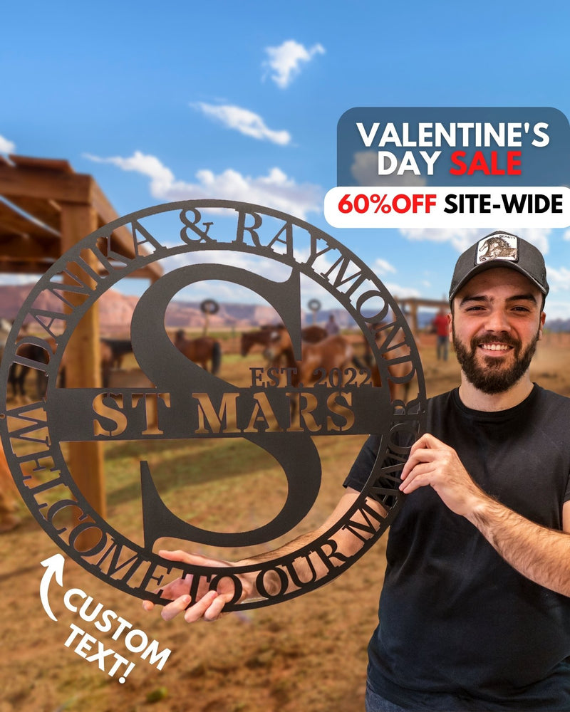 Custom Baseball Monogram Metal Sign by Craftmysign – Craft My Sign