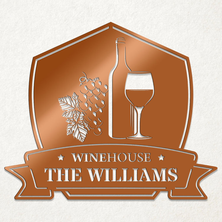 Custom Vineyard Metal Sign by Craftmysign – Craft My Sign