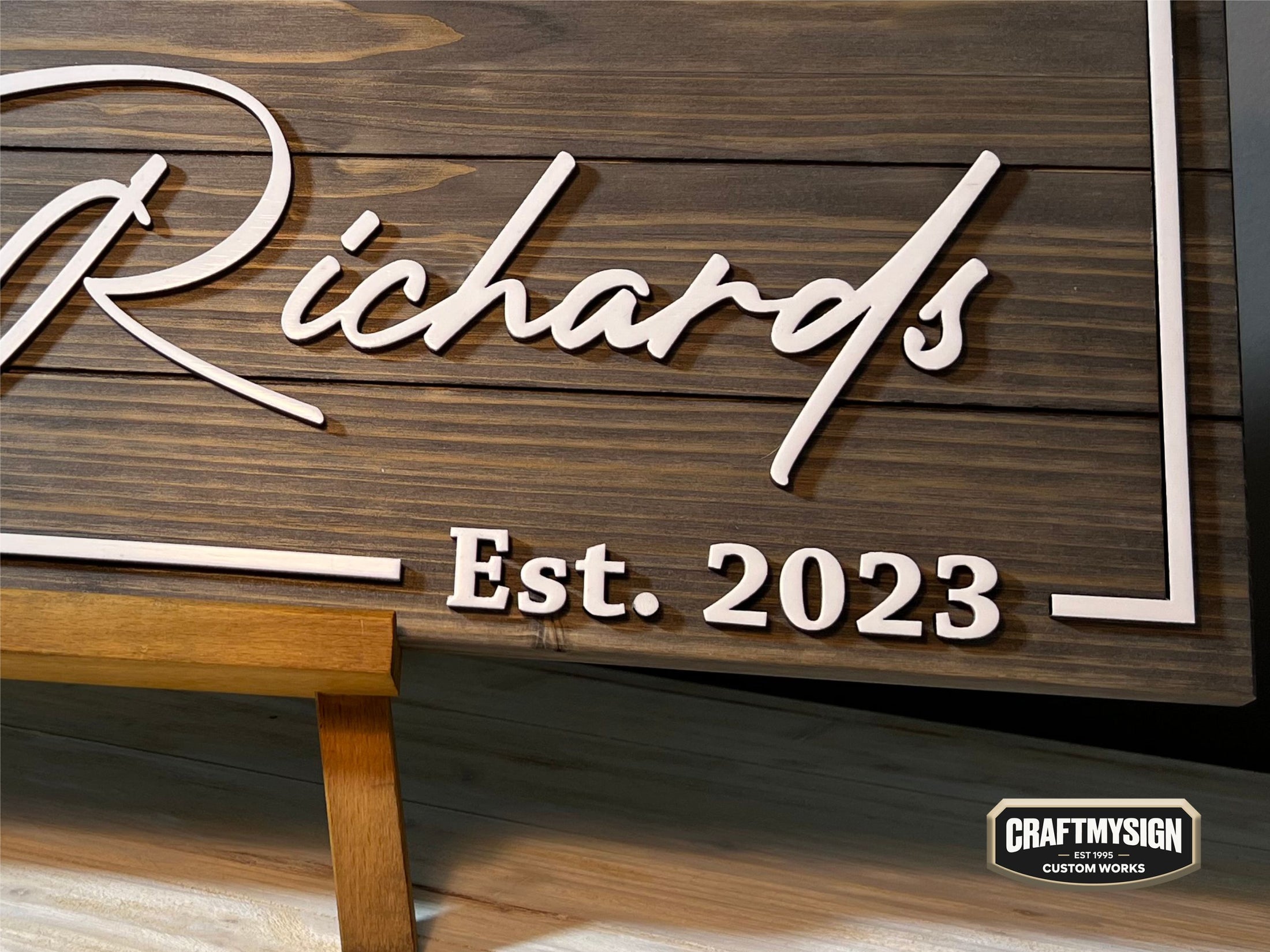 Custom Wooden Sign by Craftmysign – Craft My Sign