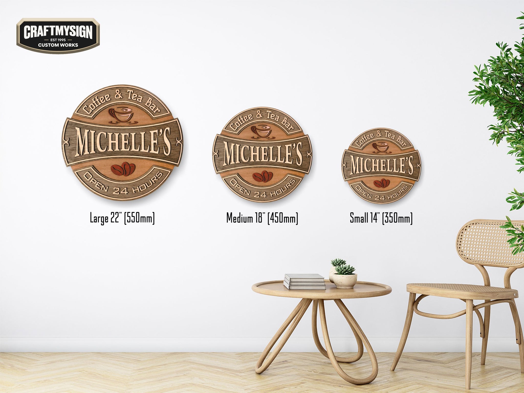 Rounded Bar Sign – Craft My Sign