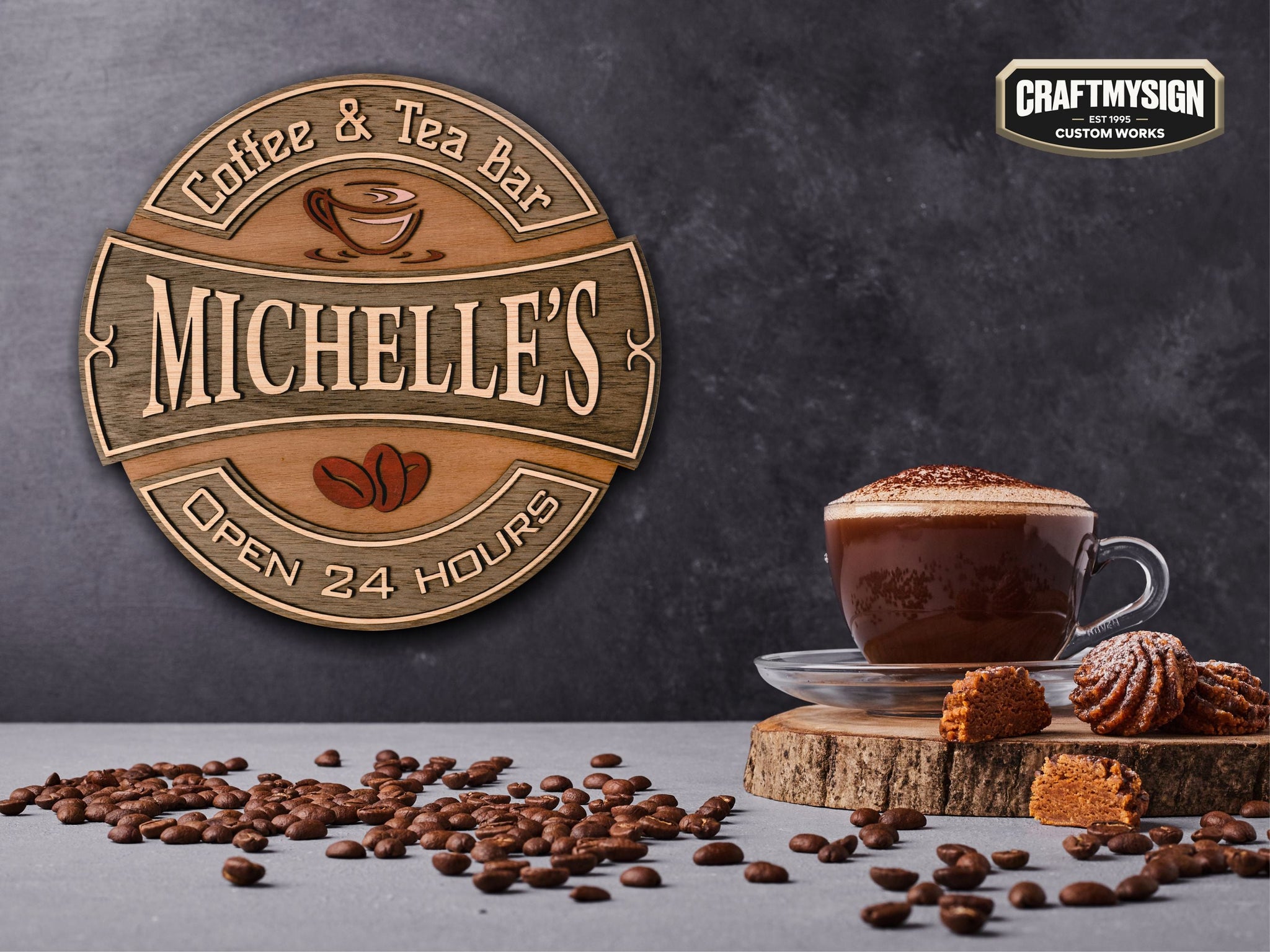 Rounded Bar Sign – Craft My Sign