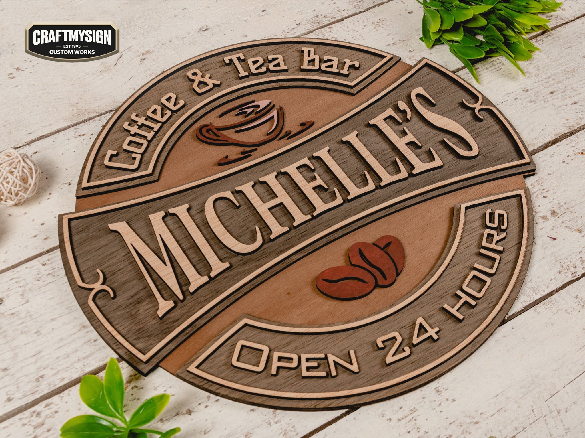 Rounded Bar Sign – Craft My Sign