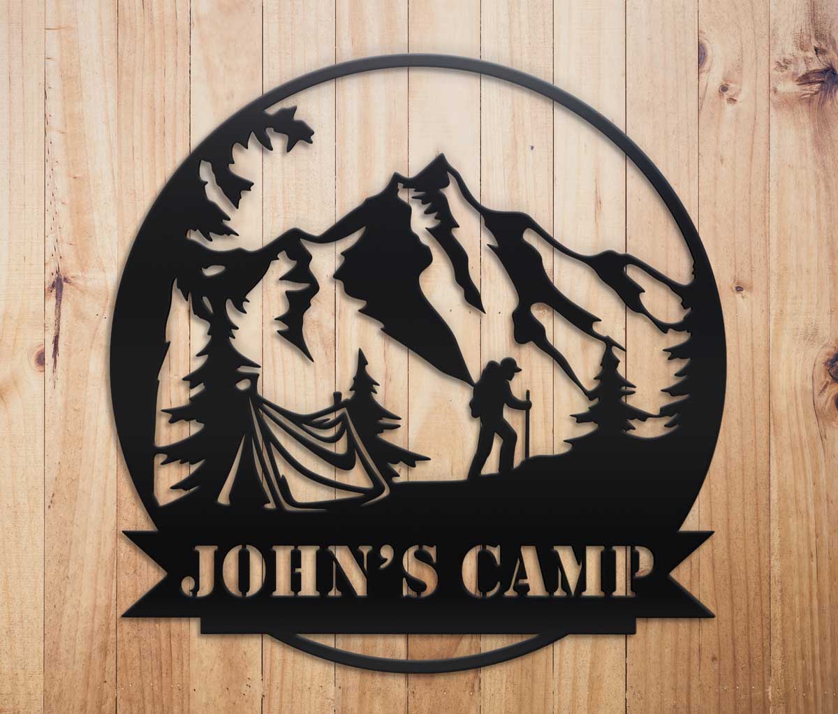Camping – Craft My Sign