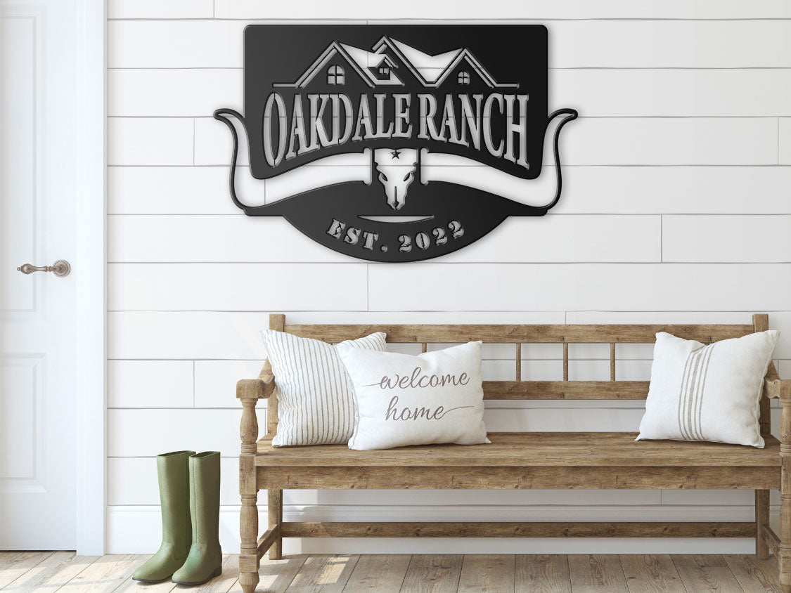 Custom Ranch Metal Sign by Craftmysgin – Craft My Sign