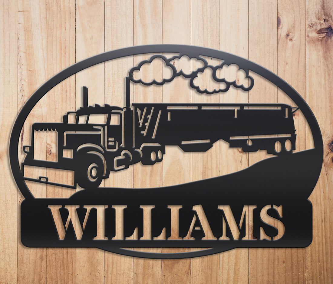 Trucks Metal Signs Collection – Craft My Sign
