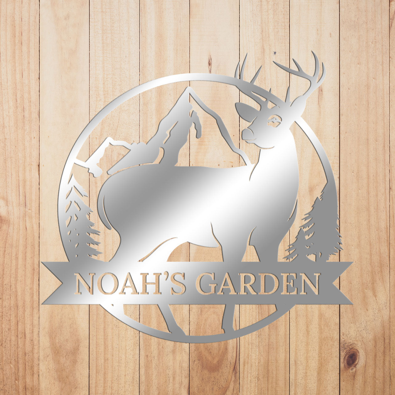 Custom Deer Hunting Metal Sign by Craftmysign – Craft My Sign