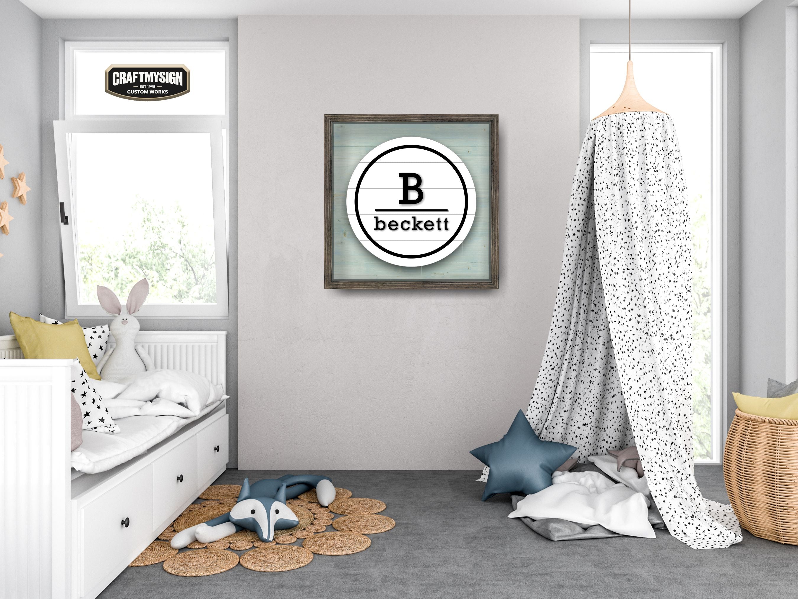 Nursery Name Signs – Craft My Sign