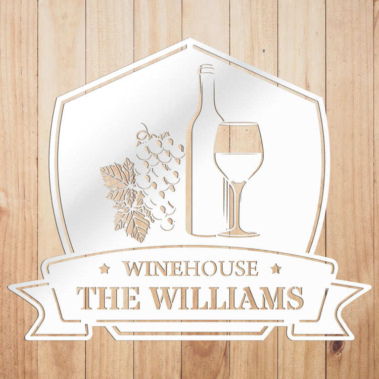Custom Vineyard Metal Sign by Craftmysign – Craft My Sign