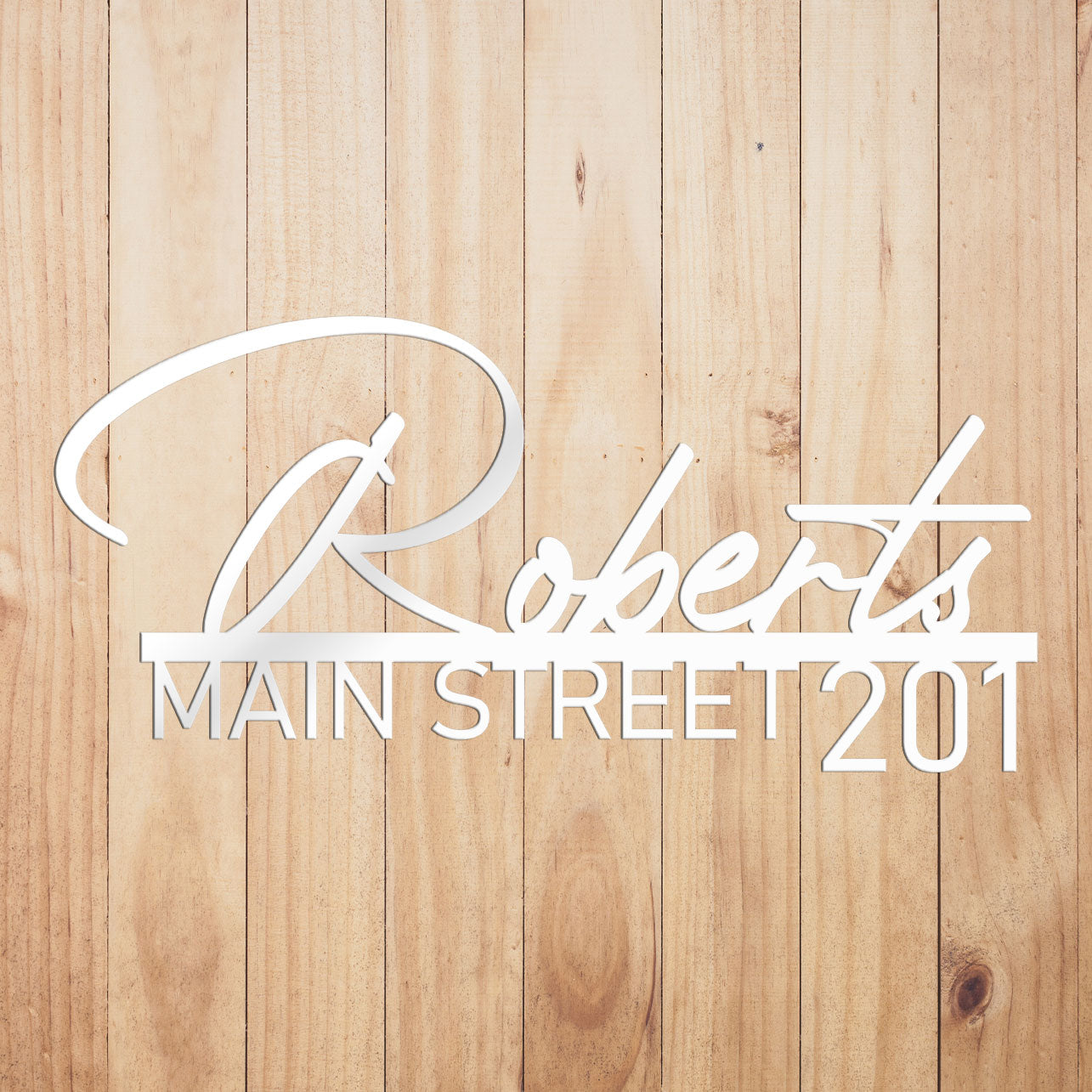 Custom House Address Sign by Craftmysgin – Craft My Sign