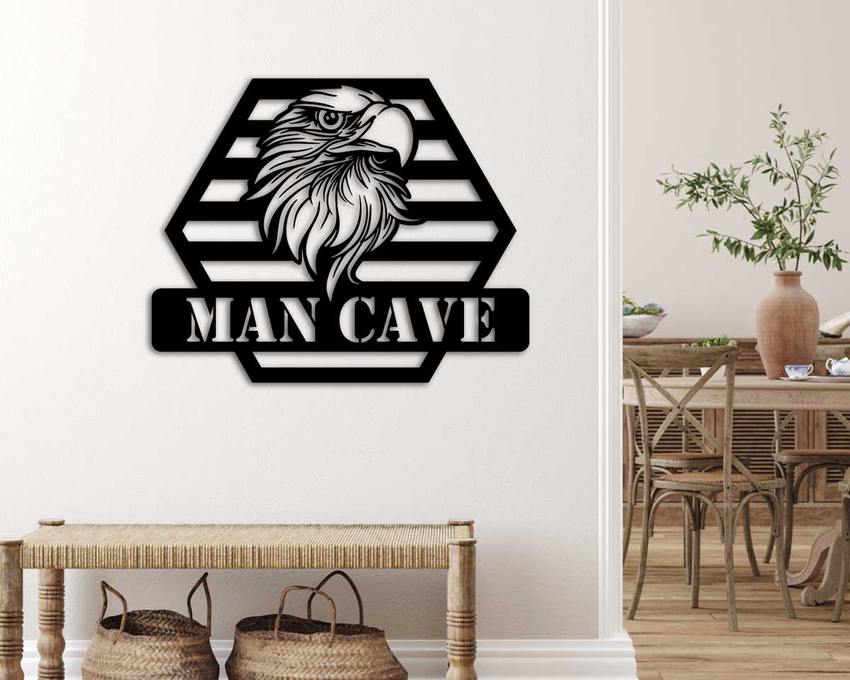 Custom Eagle Metal Sign by Craftmysign – Craft My Sign