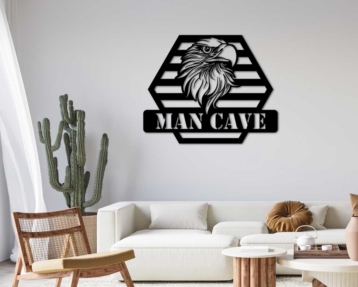 Custom Eagle Metal Sign by Craftmysign – Craft My Sign