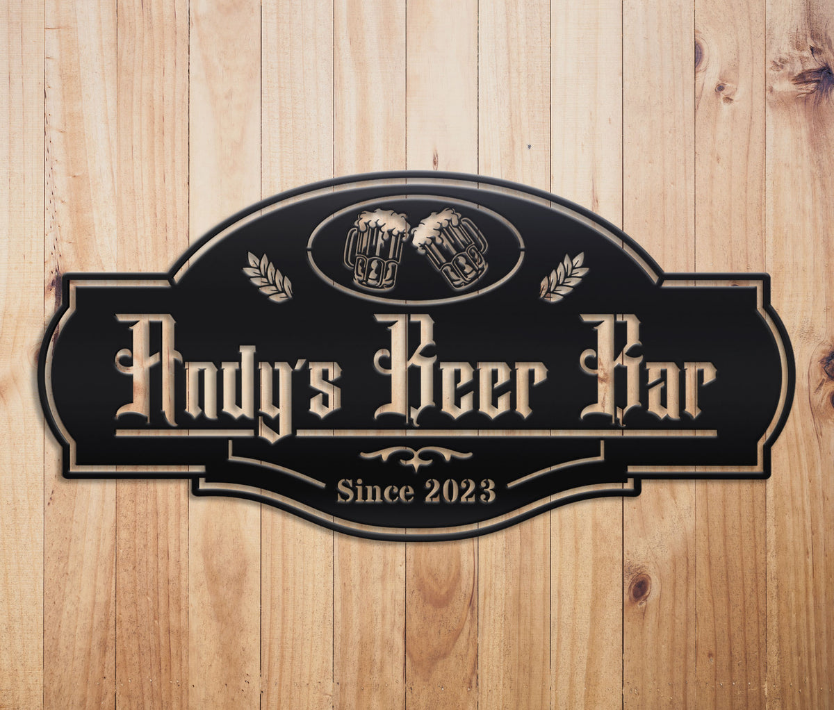 Custom Bar Sign by Craftmysgin – Craft My Sign