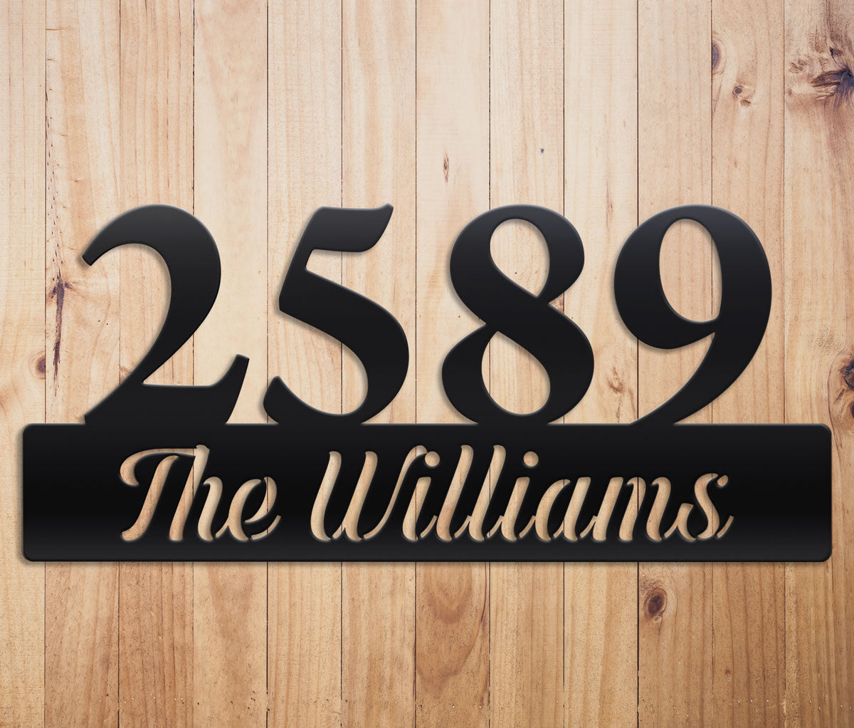 Custom House Address Sign by Craftmysgin – Craft My Sign