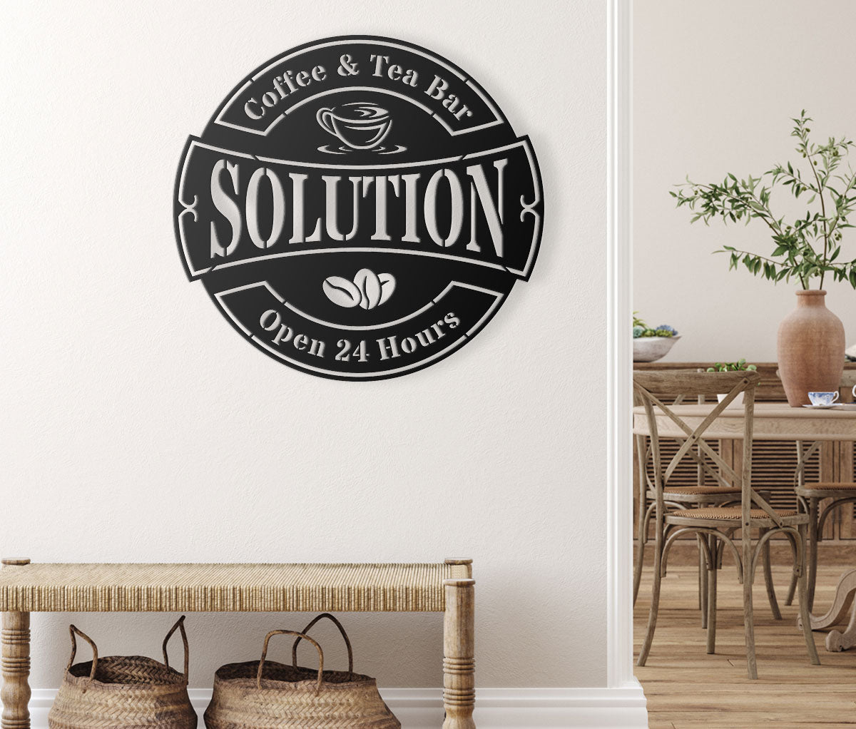 Custom Coffee Bar Metal Sign by Craftmysign – Craft My Sign