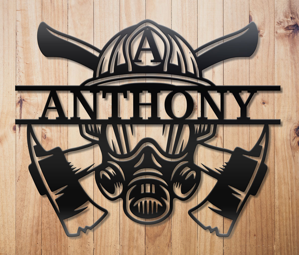 Custom Fireman Metal Sign by Craftmysign – Craft My Sign