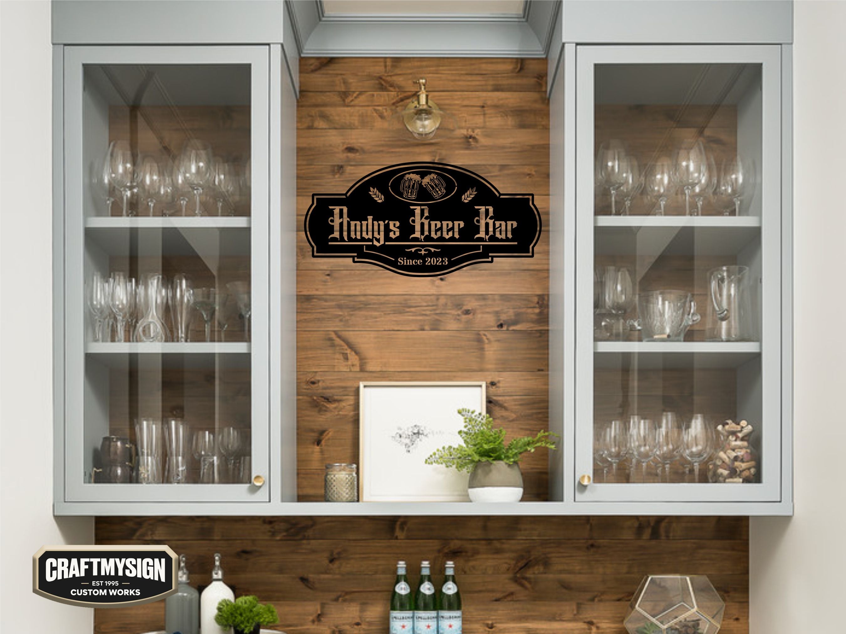 Custom Bar Sign by Craftmysgin – Craft My Sign