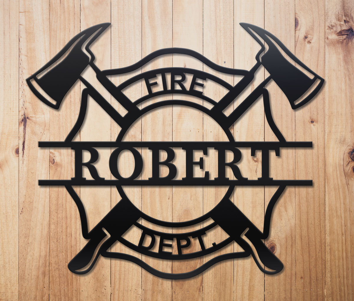 Custom Fireman Metal Sign by Craftmysign – Craft My Sign